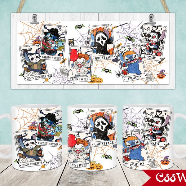 Horror Characters Coffee Png - Etsy