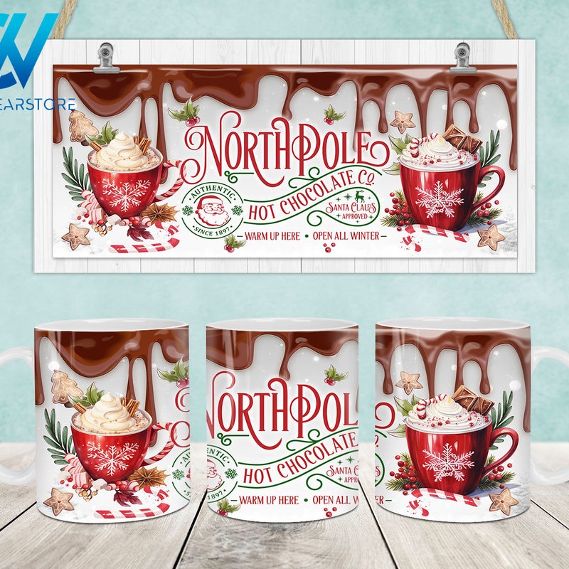 Hot Chocolate Mug - Etsy