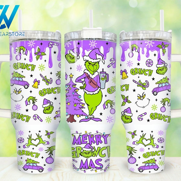 Purple Grinch Png - Etsy