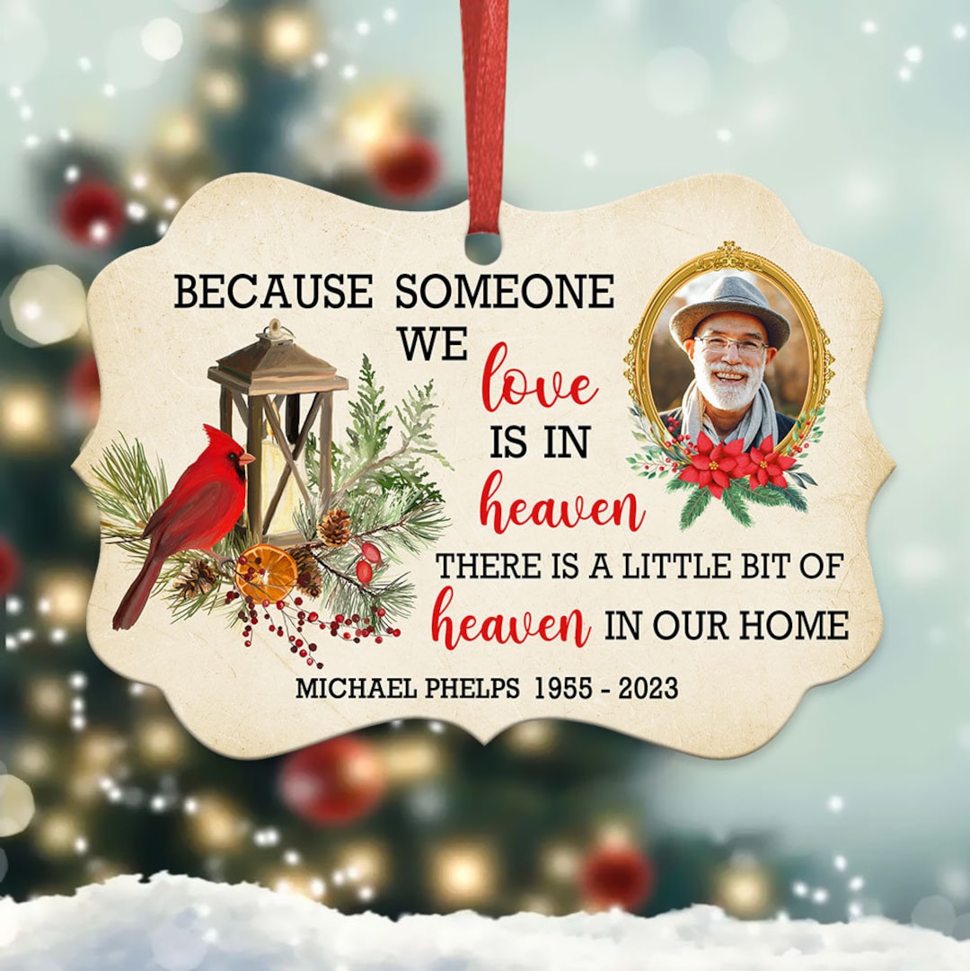 Memory Christmas Ornament Png, Memorial Christmas Benelux Ornament Png ...