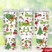 Cartoon Character 16oz Glass Can Wrap, Cartoon 16 Oz Glass Can Png ...