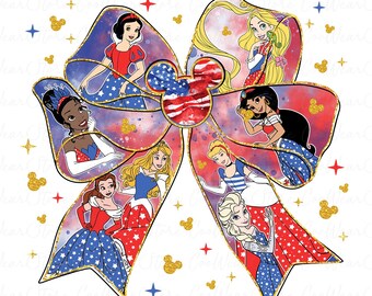 Princess Fourth of July Png, America Princess Coquette Png, America ...
