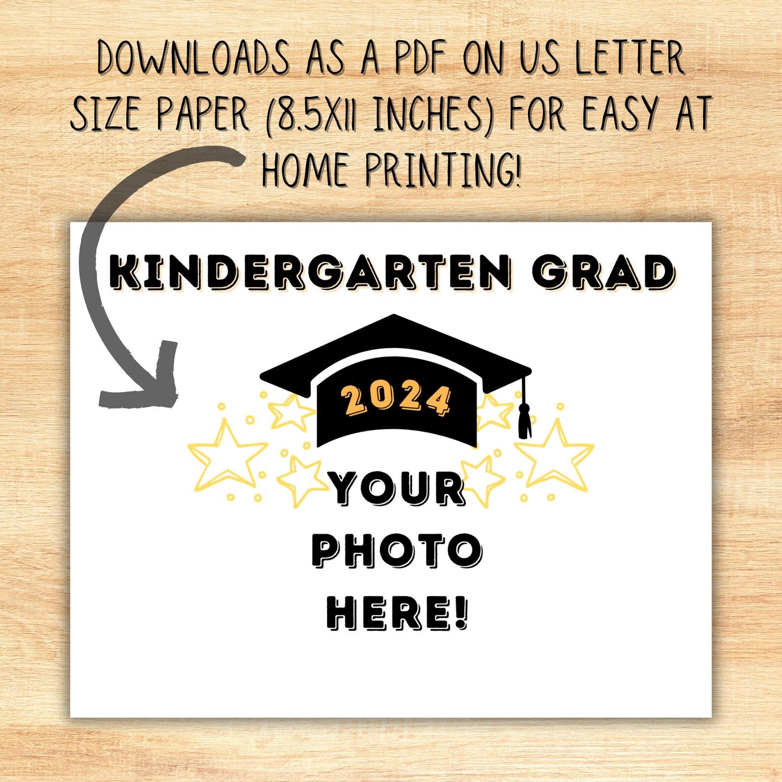 Last Day of School Printable Kindergarten Graduation Last Day of School ...