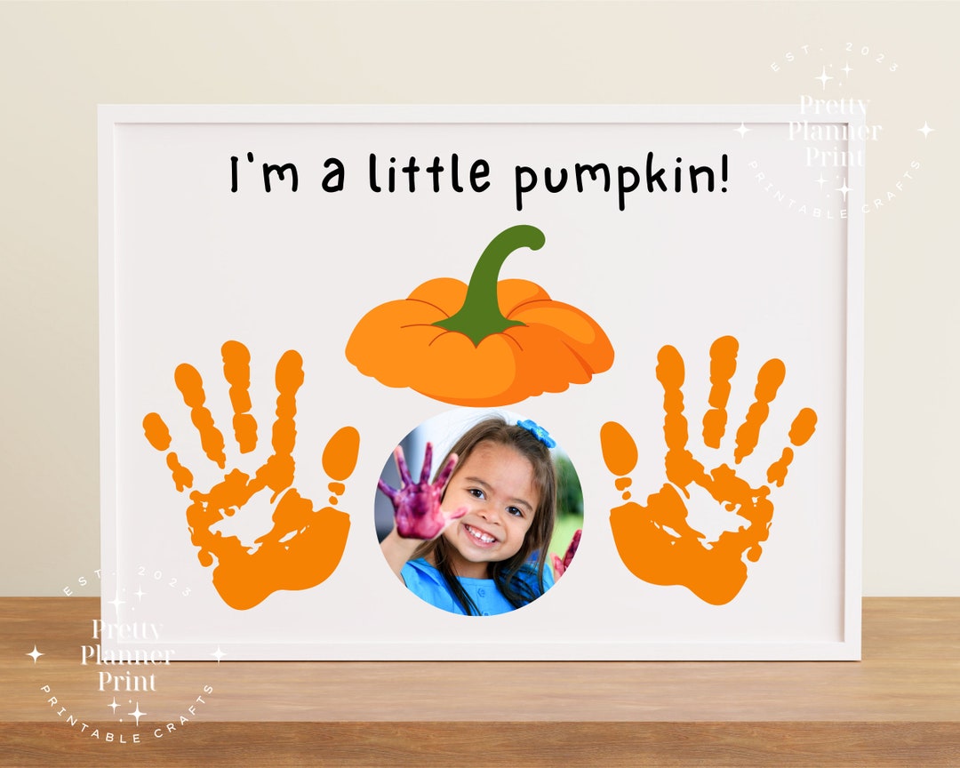 Halloween Handprint Craft | Daycare Halloween Activities | Preschool ...