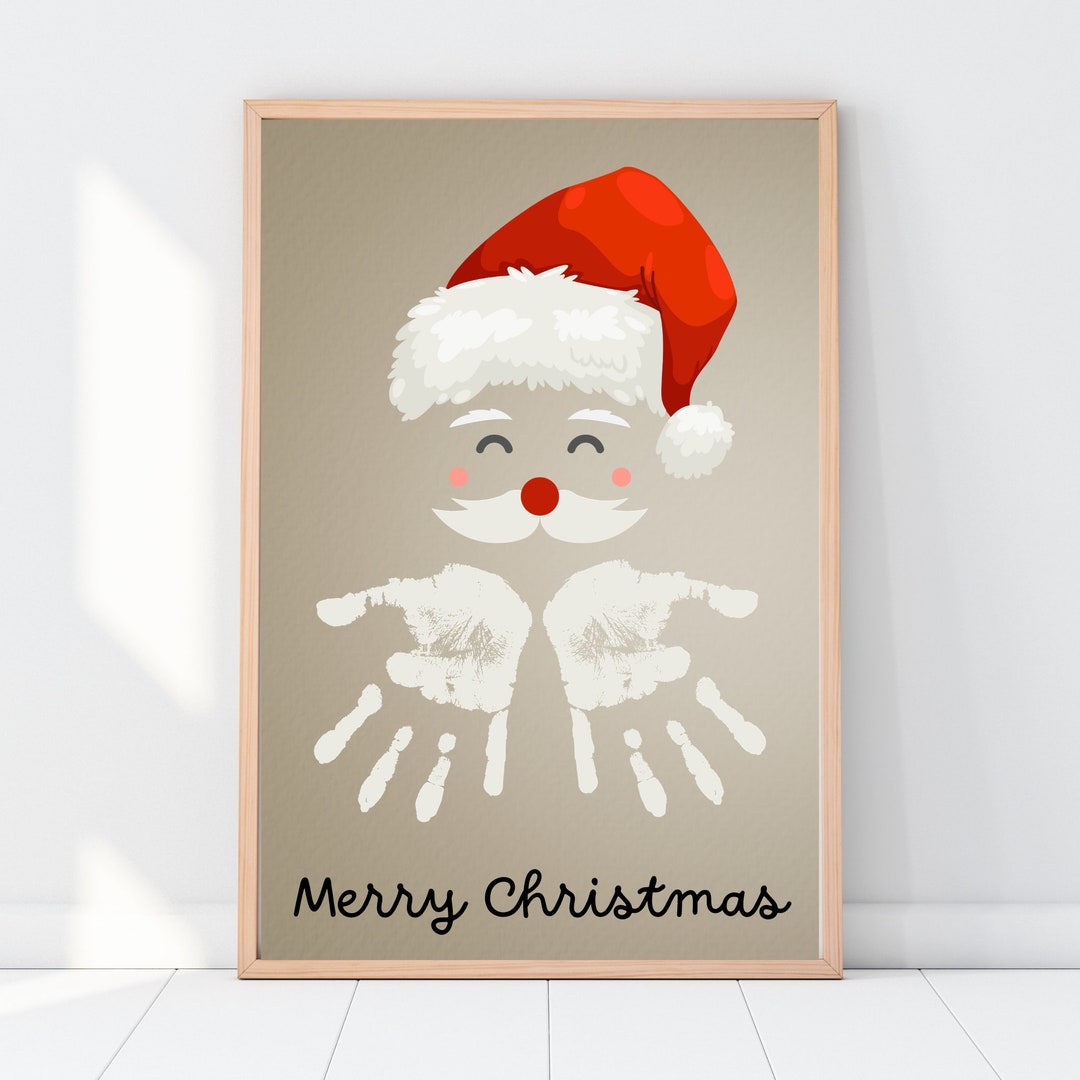 Christmas Handprint Art | Baby Handprint | Child Handprint | Baby ...