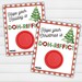 Christmas Gift Tag Printable | Classroom Favors | Christmas Play Doh ...