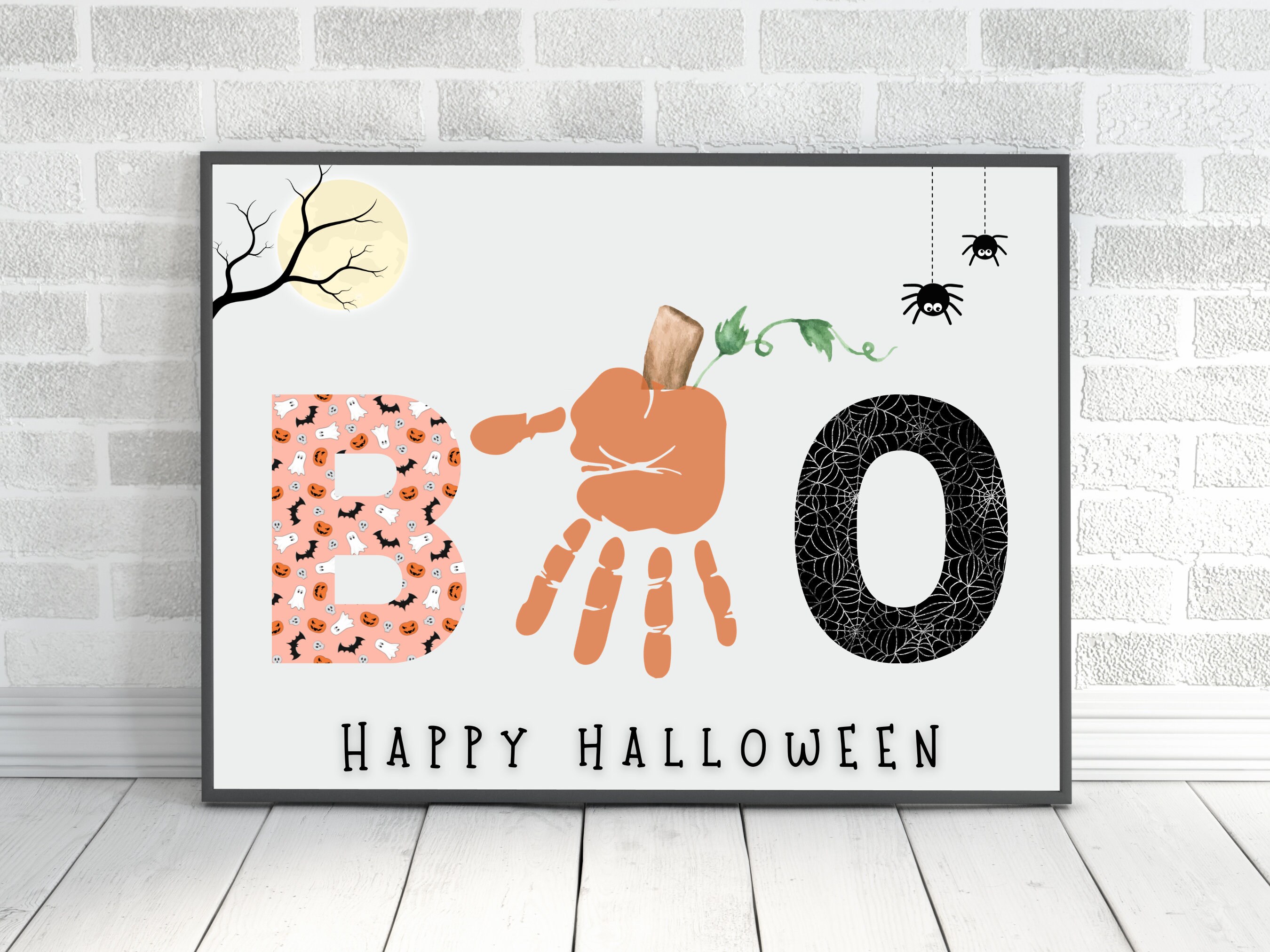 Halloween Activities Handprint Art | Happy Halloween Preschool ...