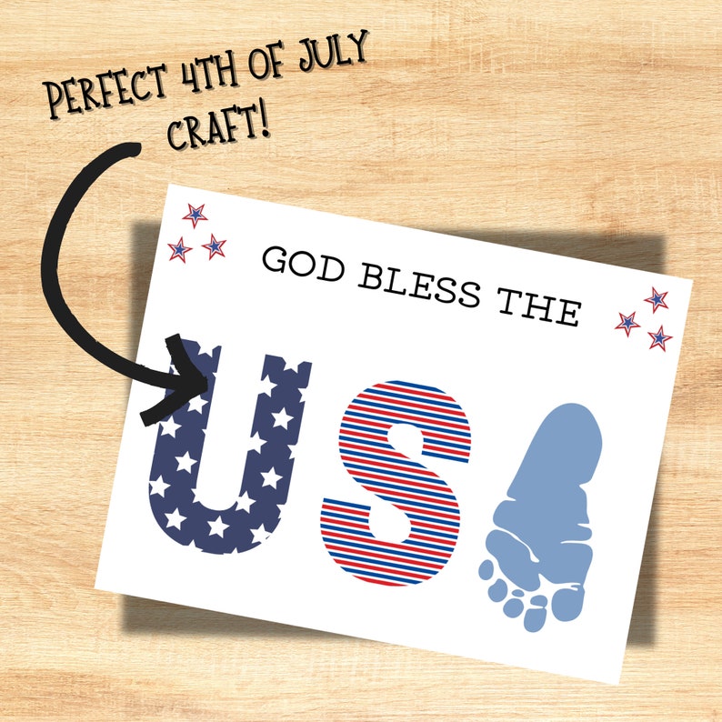 4th of July Arts and Crafts Kids Activity | Fourth of July Handprint ...
