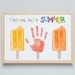 Summer Popsicle Handprint Art Popsicle Art for Kids Craft Summertime ...