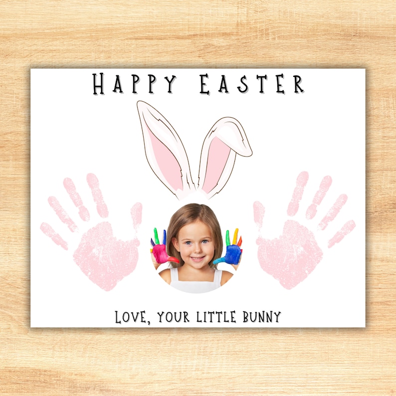 Easter Printable | Some-bunny Loves You | Kids' Footprint Keepsake ...