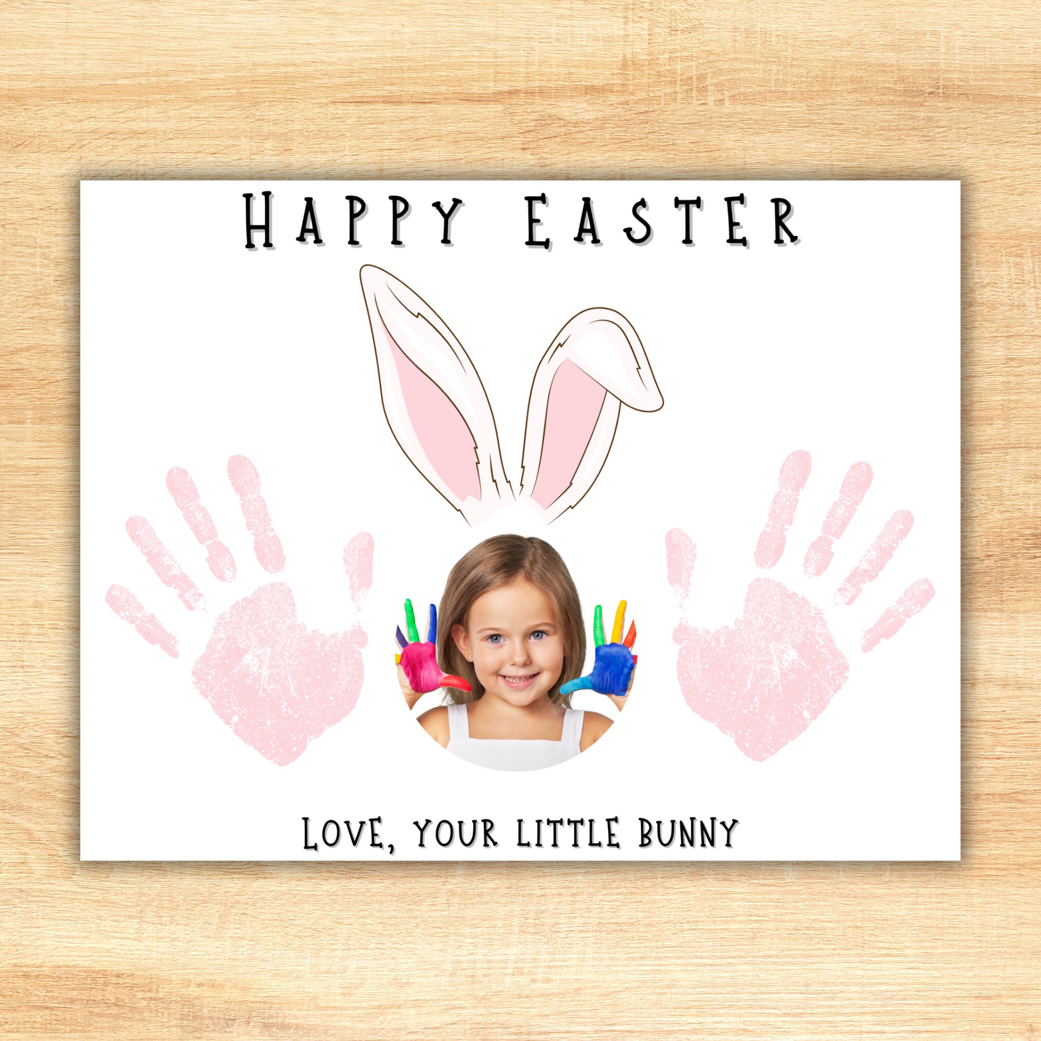 Easter Printable | Some-bunny Loves You | Kids' Footprint Keepsake ...