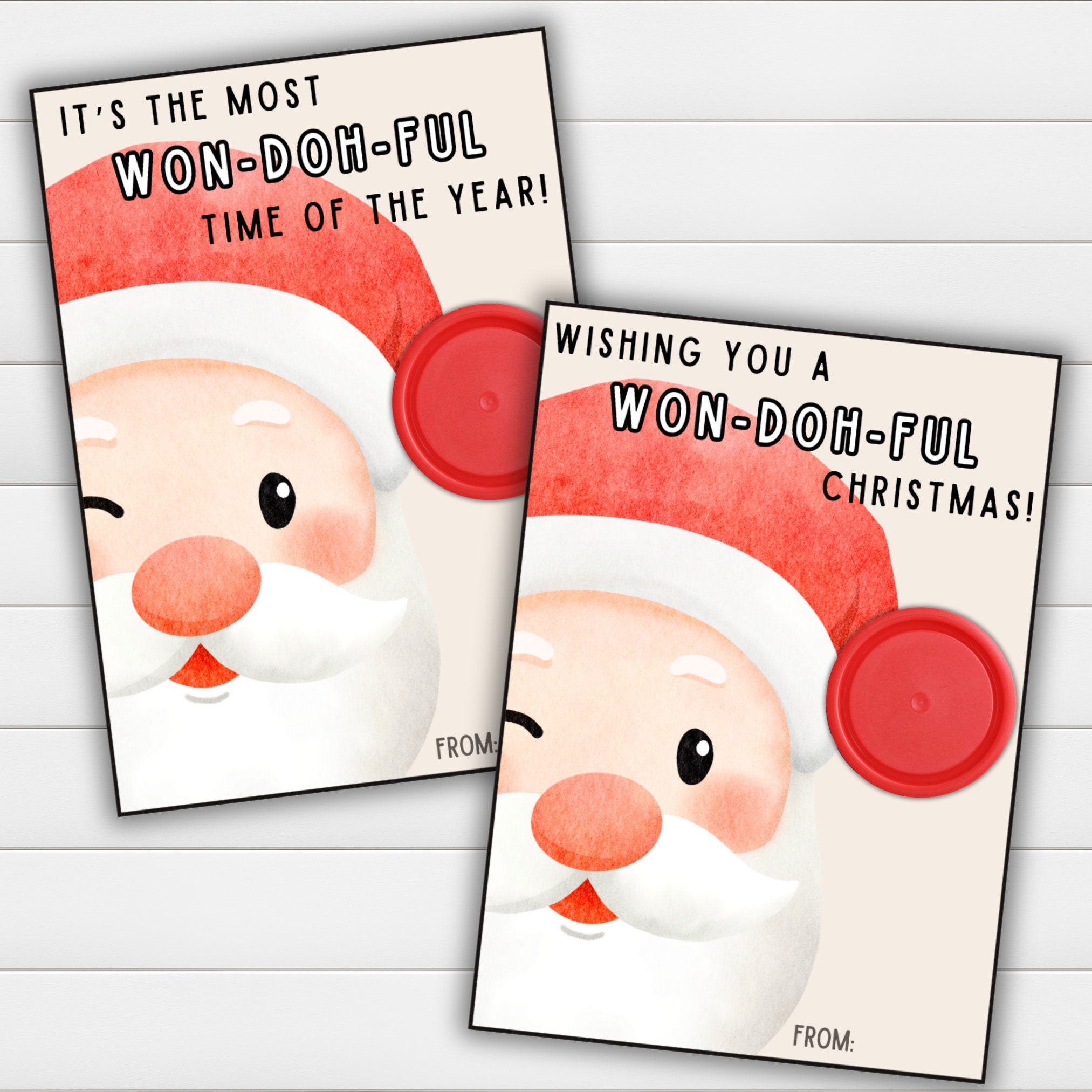 Christmas Gift Tag Printable | Classroom Favors | Christmas Play Doh ...