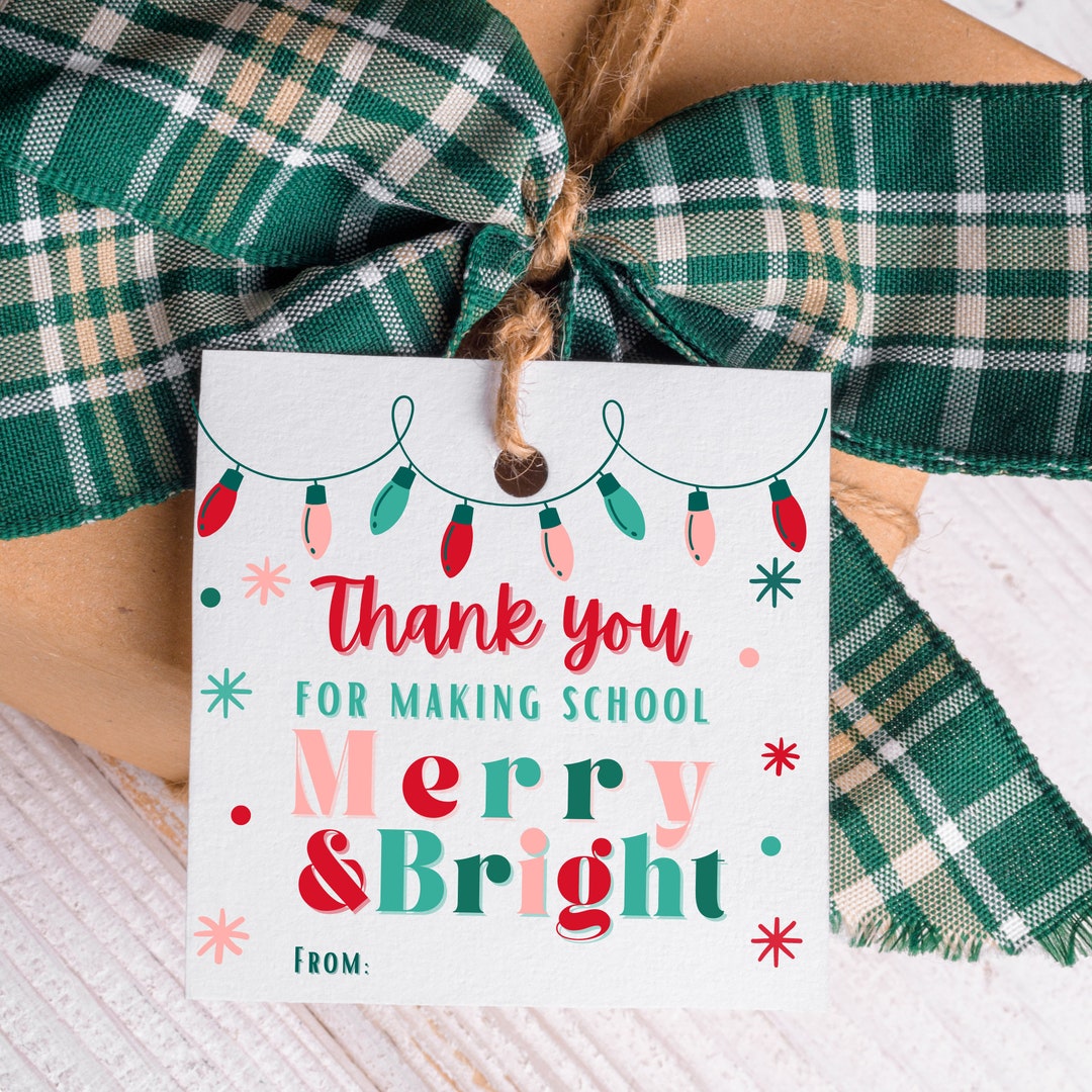 Christmas Gift Tags Printable | Merry Christmas Gift Tag | Christmas ...