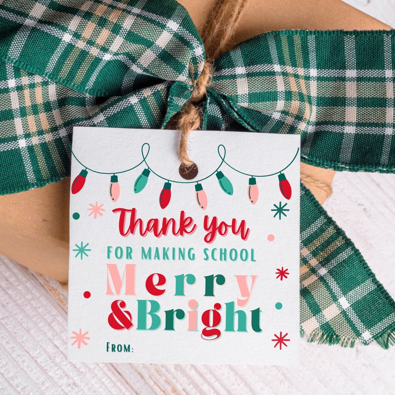 Christmas Gift Tags Printable | Merry Christmas Gift Tag | Christmas ...