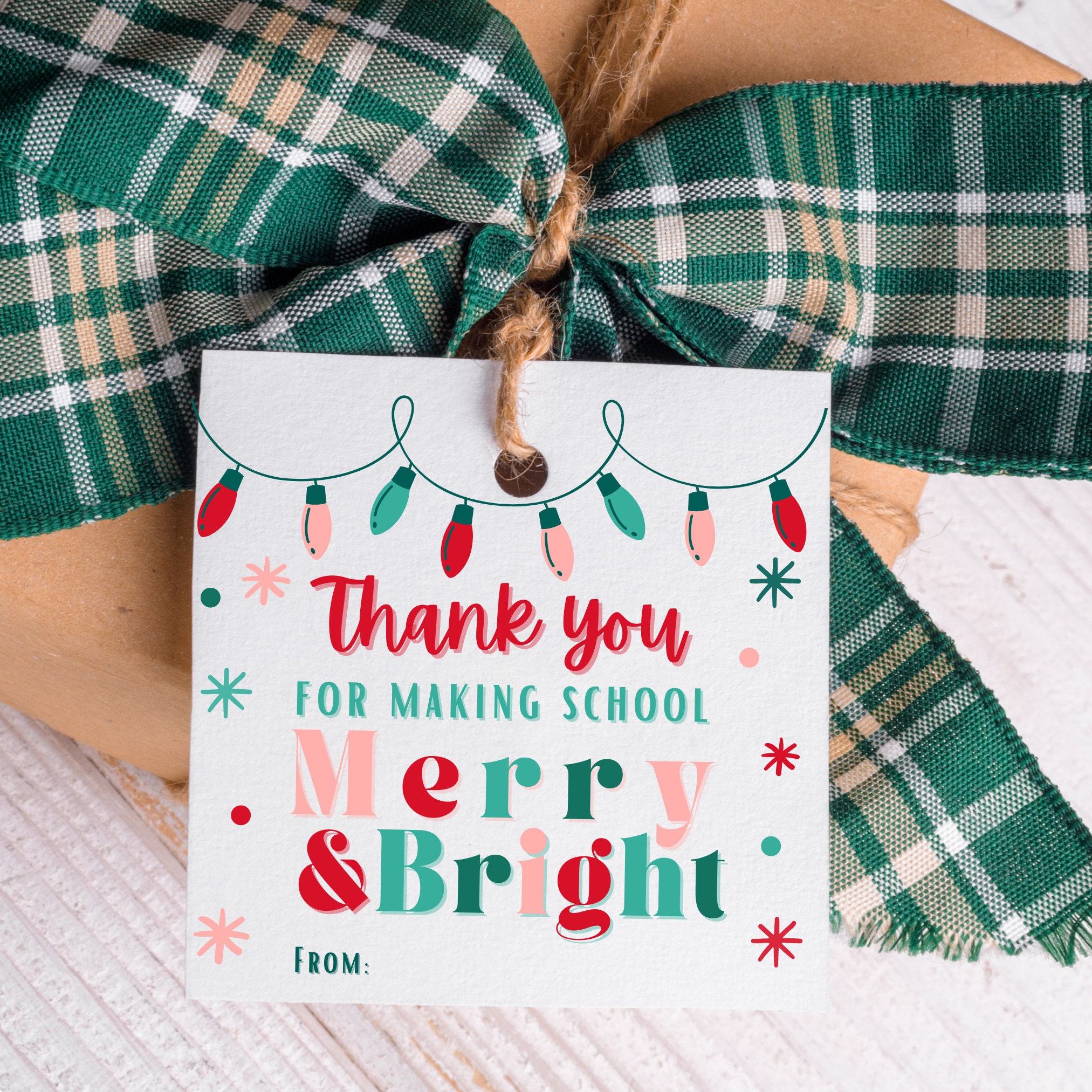 Christmas Gift Tags Printable | Merry Christmas Gift Tag | Christmas ...