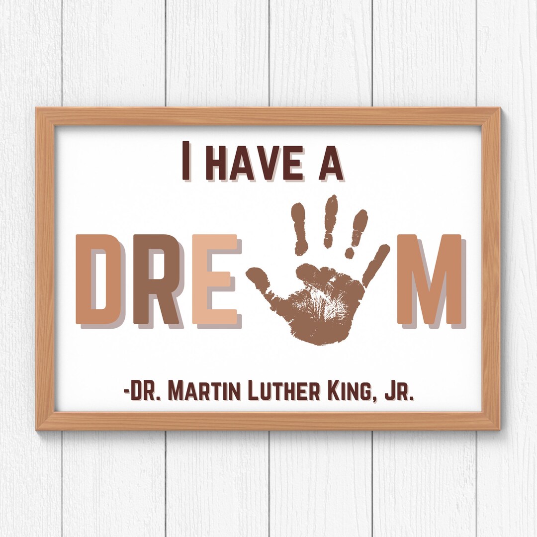 Martin Luther King Jr | Preschool Classroom | Handprint Art | Martin ...
