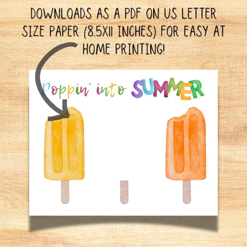 Summer Popsicle Handprint Art | Popsicle Art for Kids Craft ...
