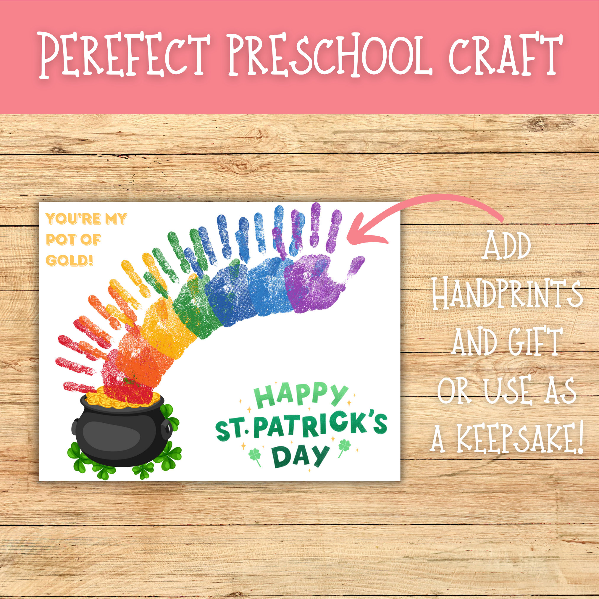 Handprint Art | Baby Handprint Kit | Handprint Art for Mom | Child ...