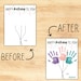 Happy Birthday Handprint Art | Custom Birthday Gift | Handprint ...