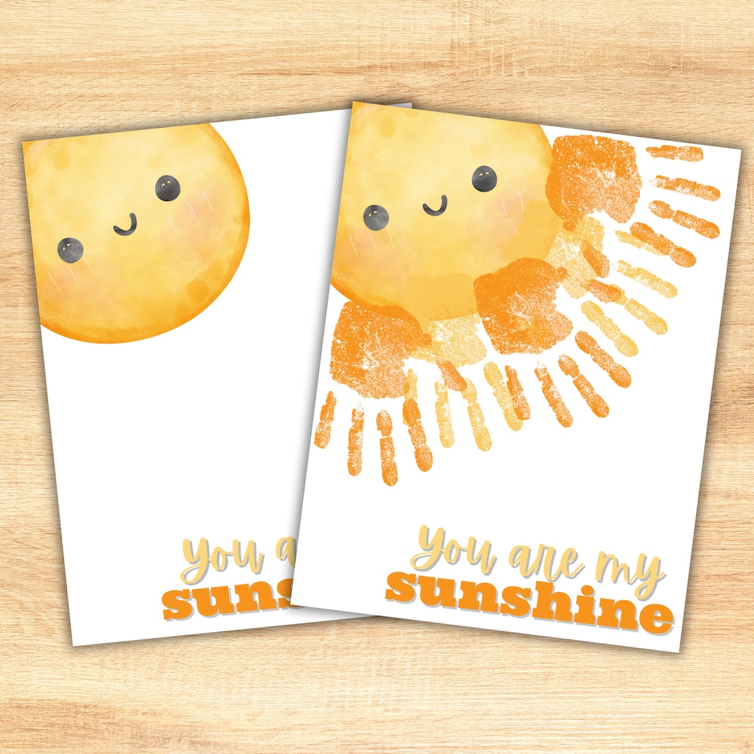 You Are My Sunshine Mothers Day Card | 5-minute Crafts Mothers Day Gift ...