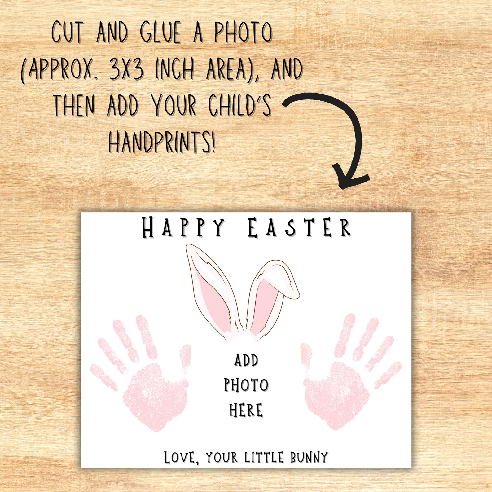 Easter Printable | Some-bunny Loves You | Kids' Footprint Keepsake ...