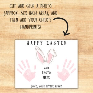 Easter Printable | Some-bunny Loves You | Kids' Footprint Keepsake ...