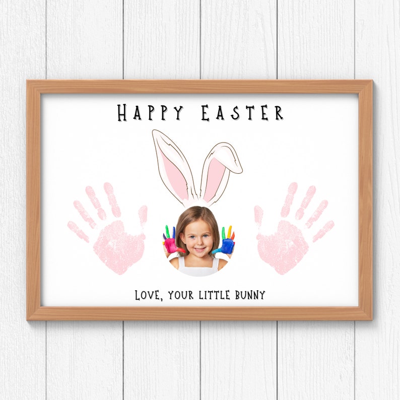 Easter Printable | Some-bunny Loves You | Kids' Footprint Keepsake ...