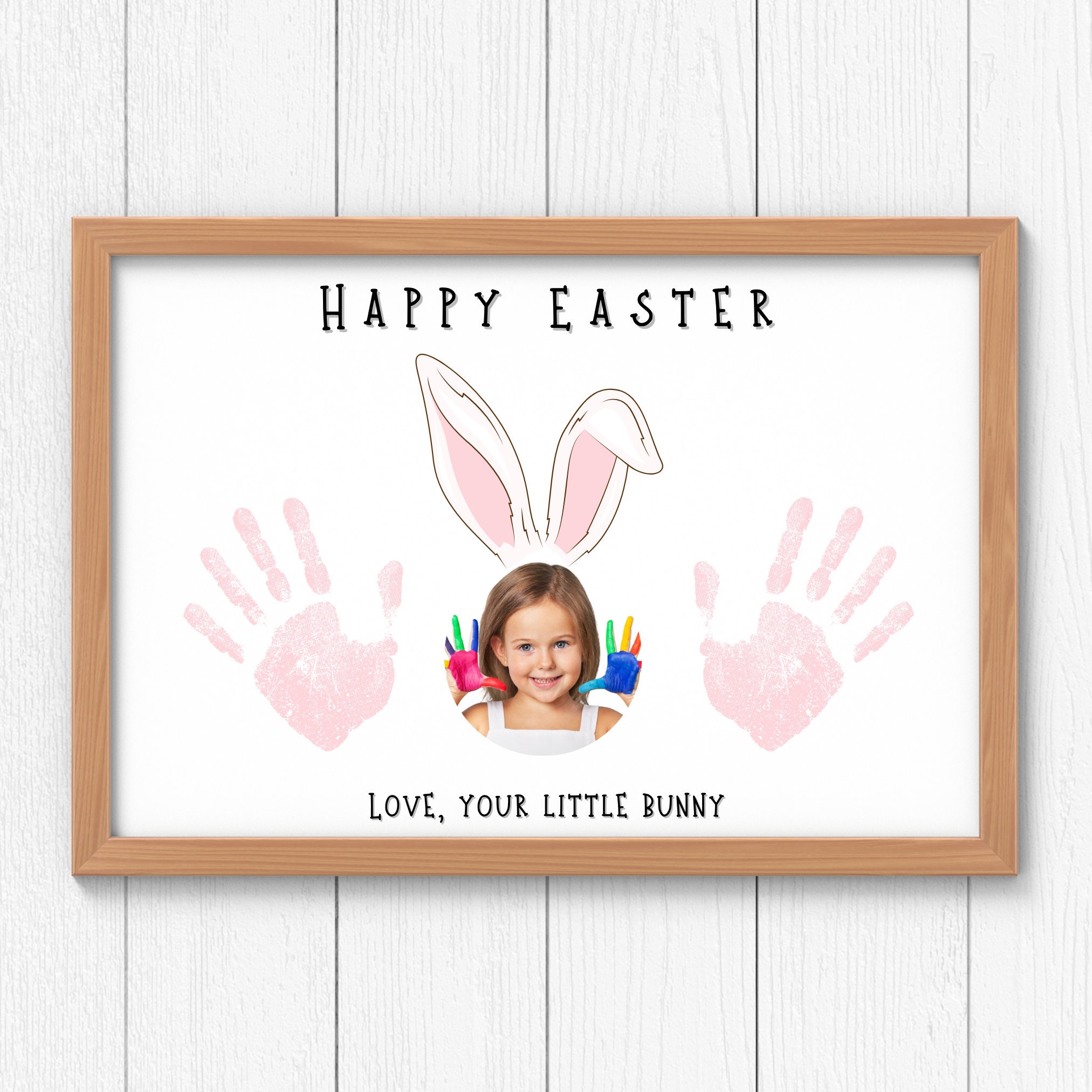 Easter Printable | Some-bunny Loves You | Kids' Footprint Keepsake ...