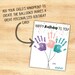 Happy Birthday Handprint Art | Custom Birthday Gift | Handprint ...