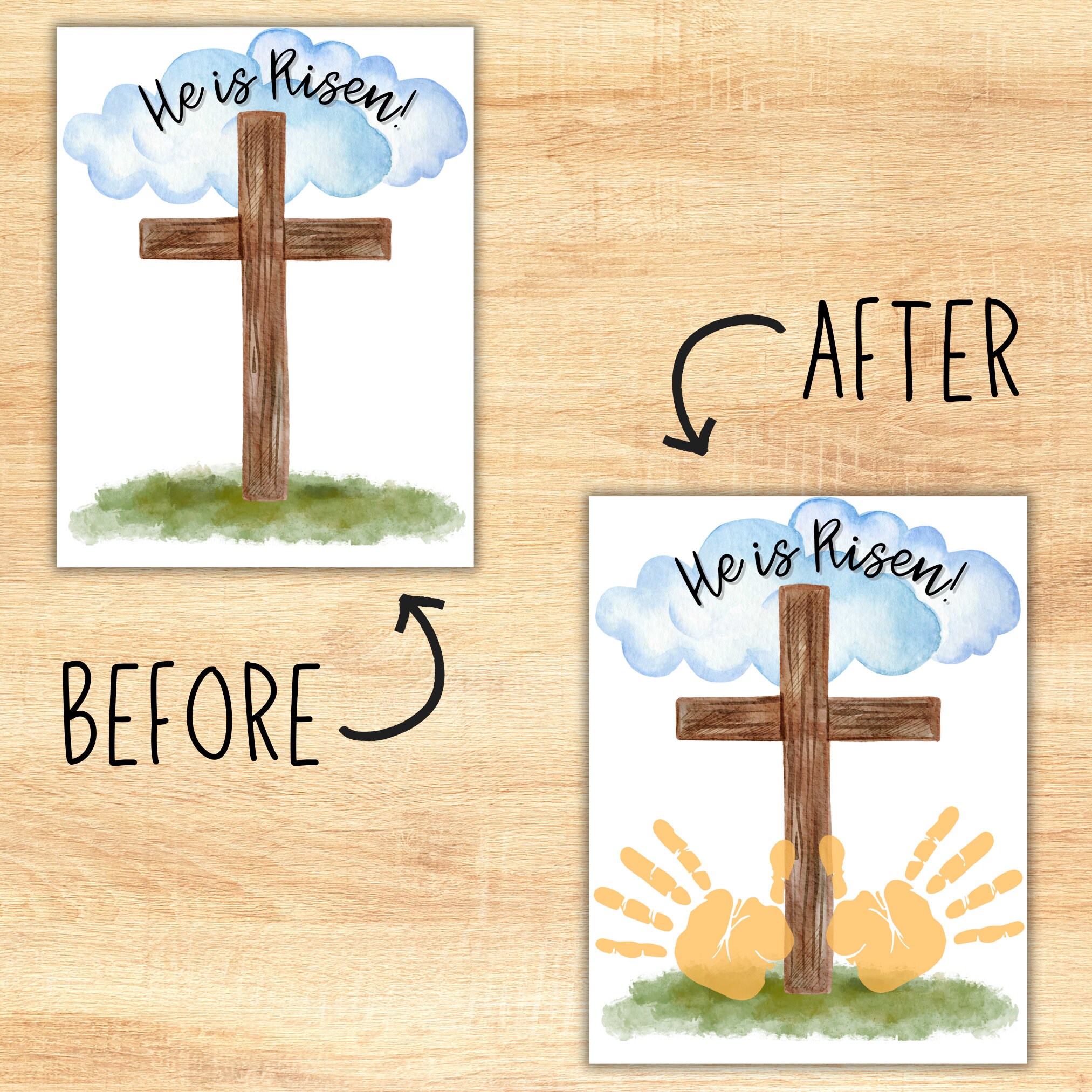 My First Easter | He Has Risen | Baby First Easter | Sunday School ...