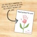 Mother's Day Flower Printable | Kids Handprint Keepsake | Teacher and ...