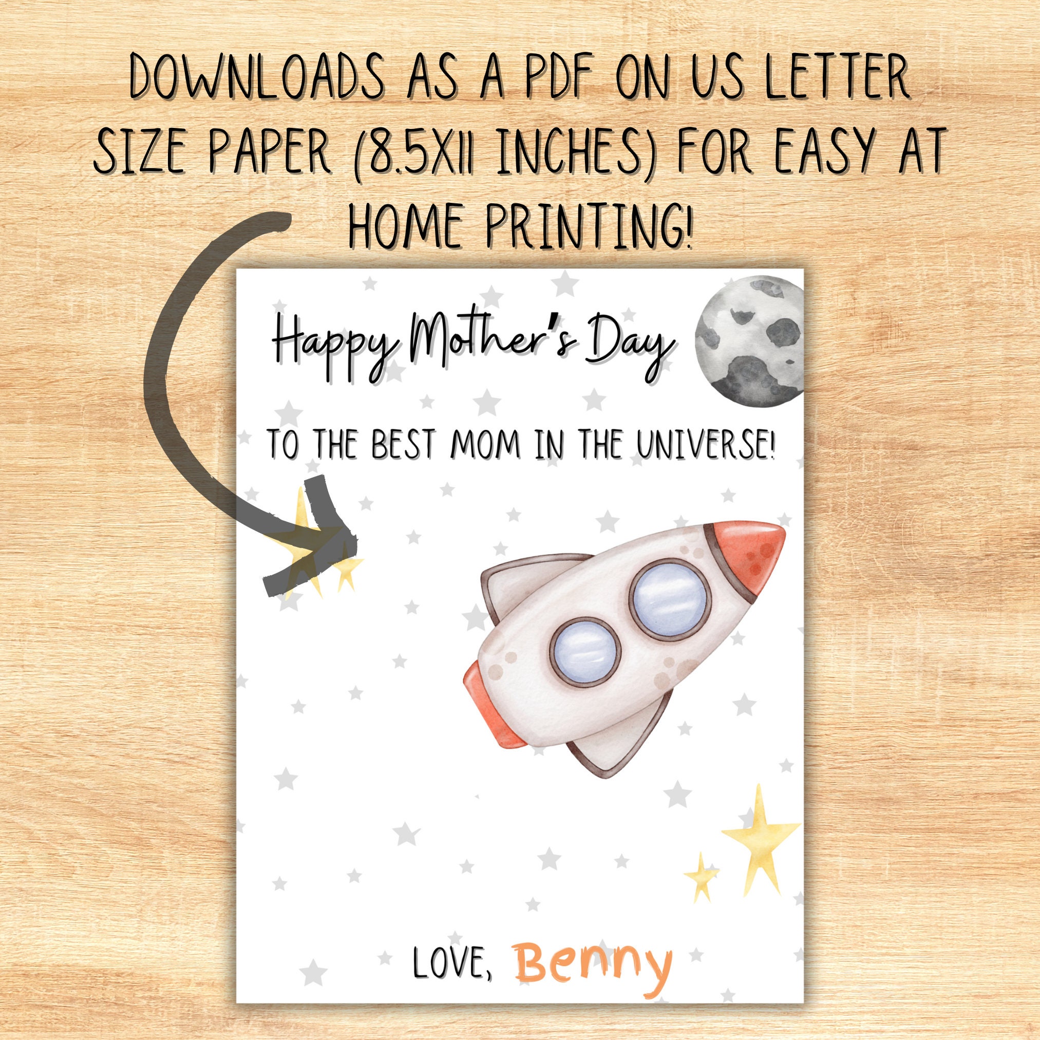 Mothers Day Printable | Kids Handprint Keepsake | Teacher and Parent ...