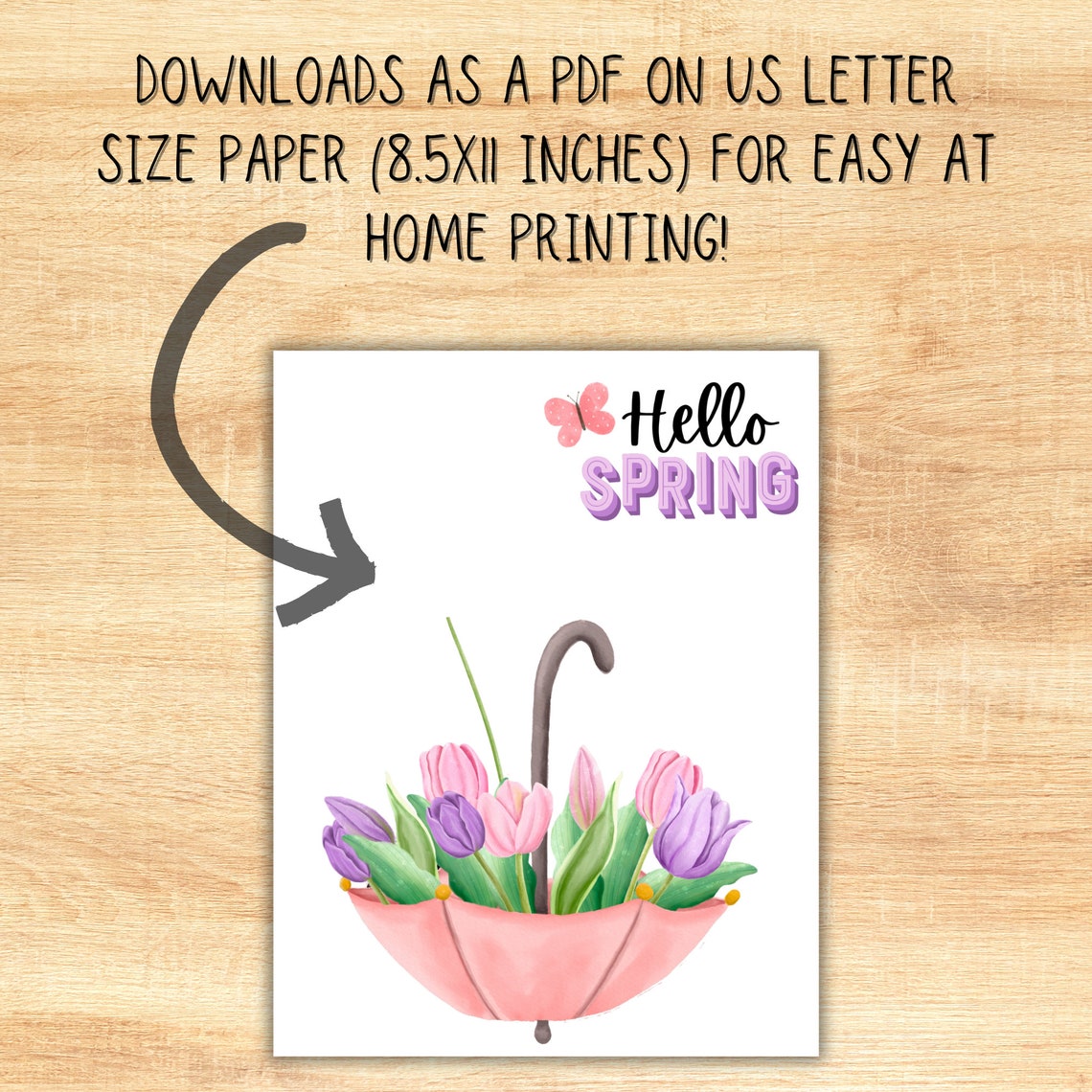 Hello Spring Craft | April Showers Bring May Flowers Handprint Art ...
