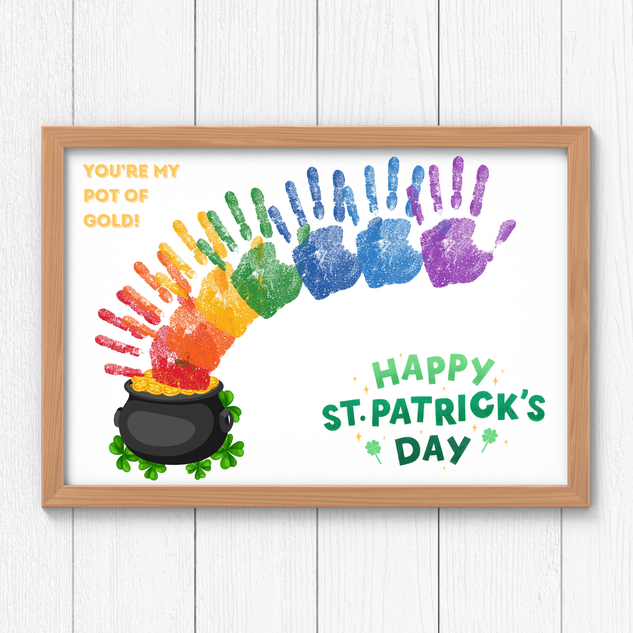 Handprint Art | Baby Handprint Kit | Handprint Art for Mom | Child ...