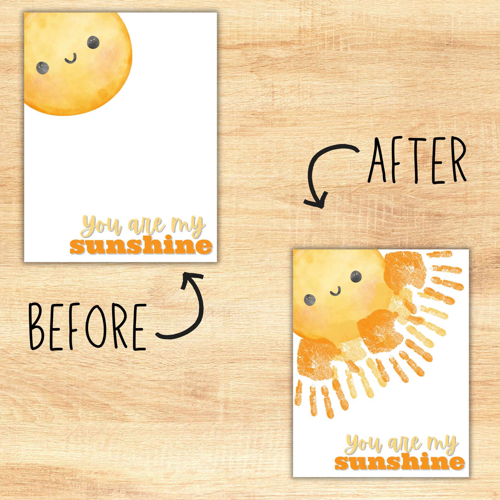 You Are My Sunshine Mothers Day Card | 5-minute Crafts Mothers Day Gift ...