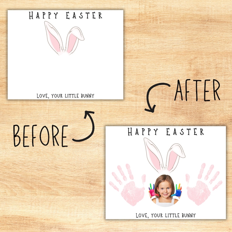 Easter Printable | Some-bunny Loves You | Kids' Footprint Keepsake ...