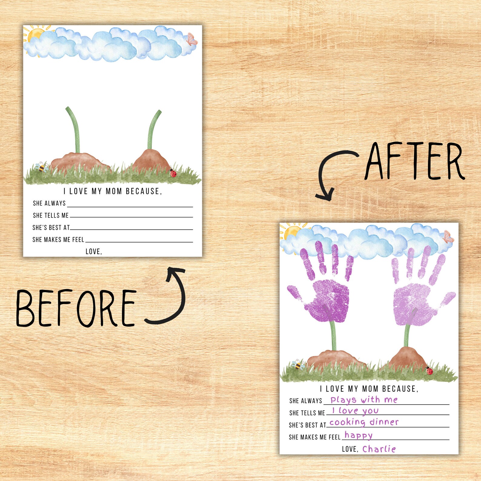 All About My Mom Mothers Day Gift | Preschool Mother Day Crafts ...