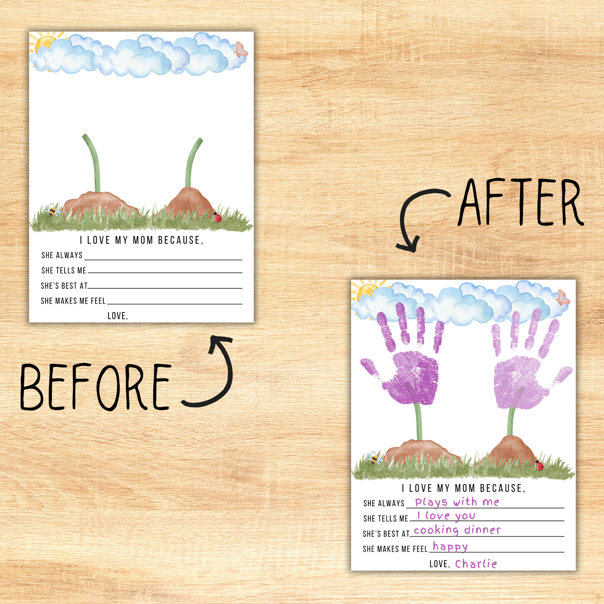 All About My Mom Mothers Day Gift | Preschool Mother Day Crafts ...