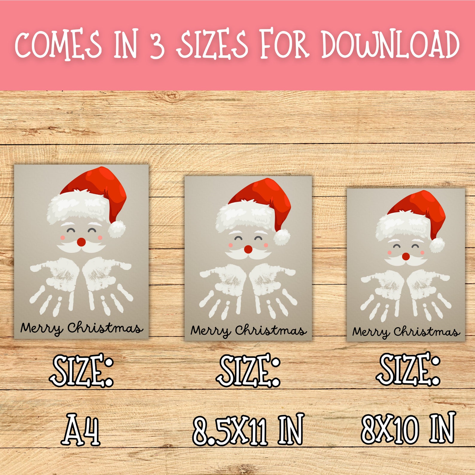 Christmas Handprint Art | Baby Handprint | Child Handprint | Baby ...