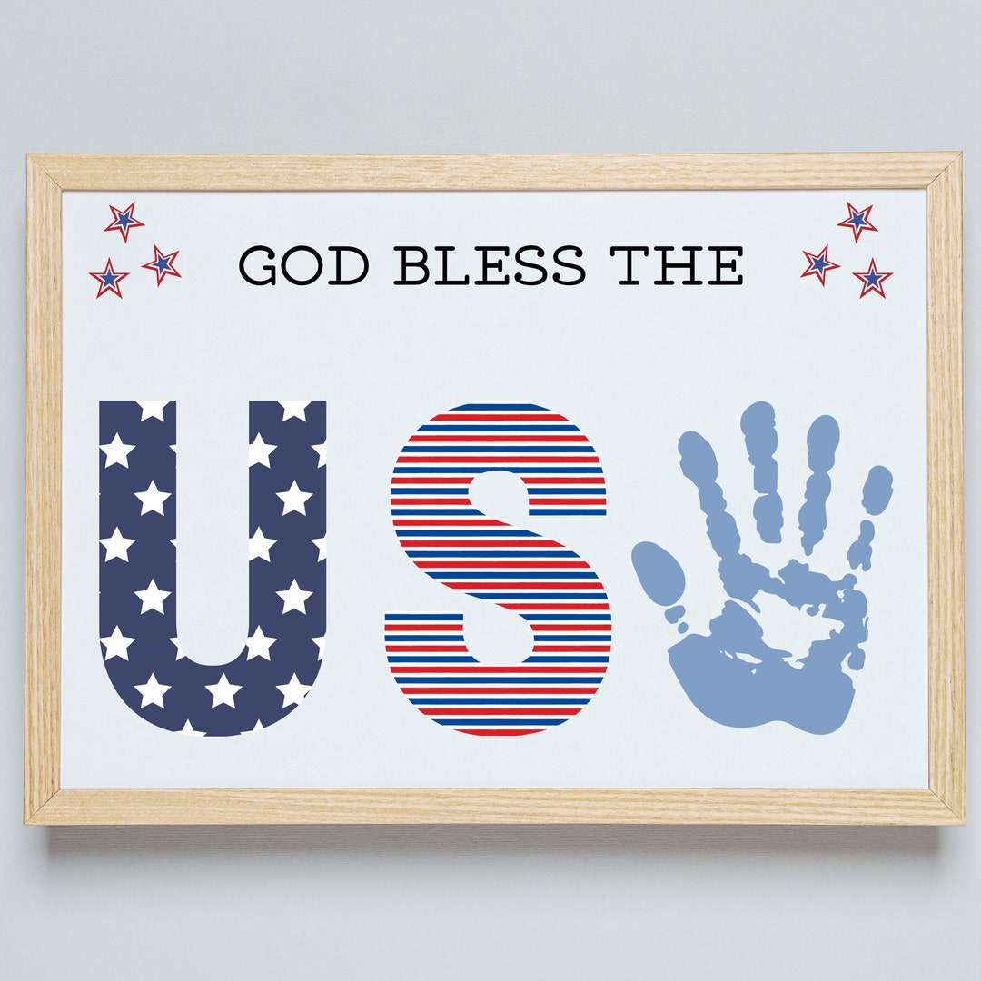 4th of July Arts and Crafts Kids Activity | Fourth of July Handprint ...
