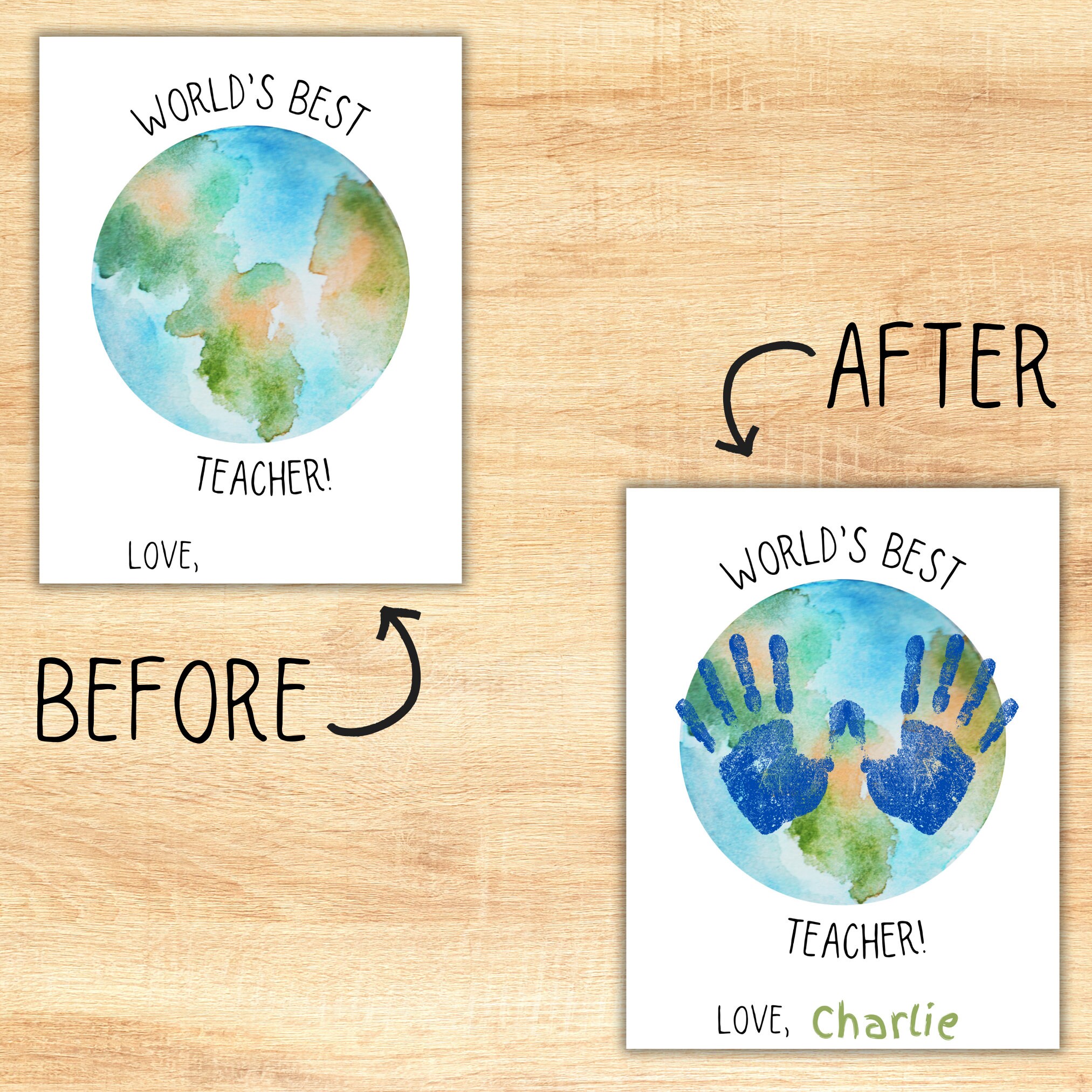 Teacher Appreciation Printable | I Had a Blast Handprint Art | Teacher ...