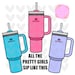 Stanley Tumbler Digital Art, Trendy Girl PNG JPEG (digital Download) - Etsy
