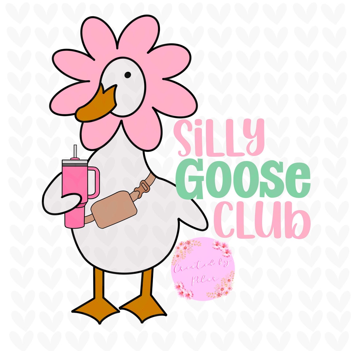 Two (2) Silly Goose Designs, Silly Goose Club, Silly Goose, PNG, JPEG ...