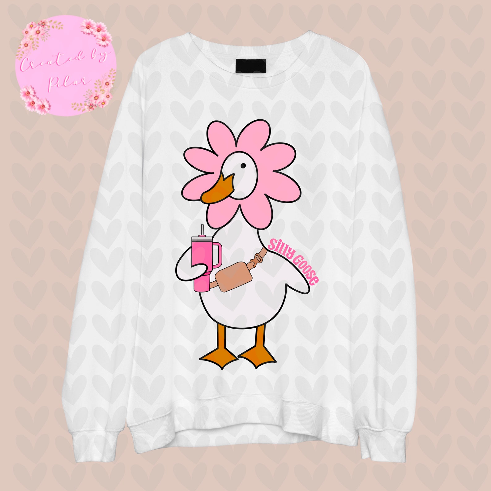 Two (2) Silly Goose Designs, Silly Goose Club, Silly Goose, PNG, JPEG ...