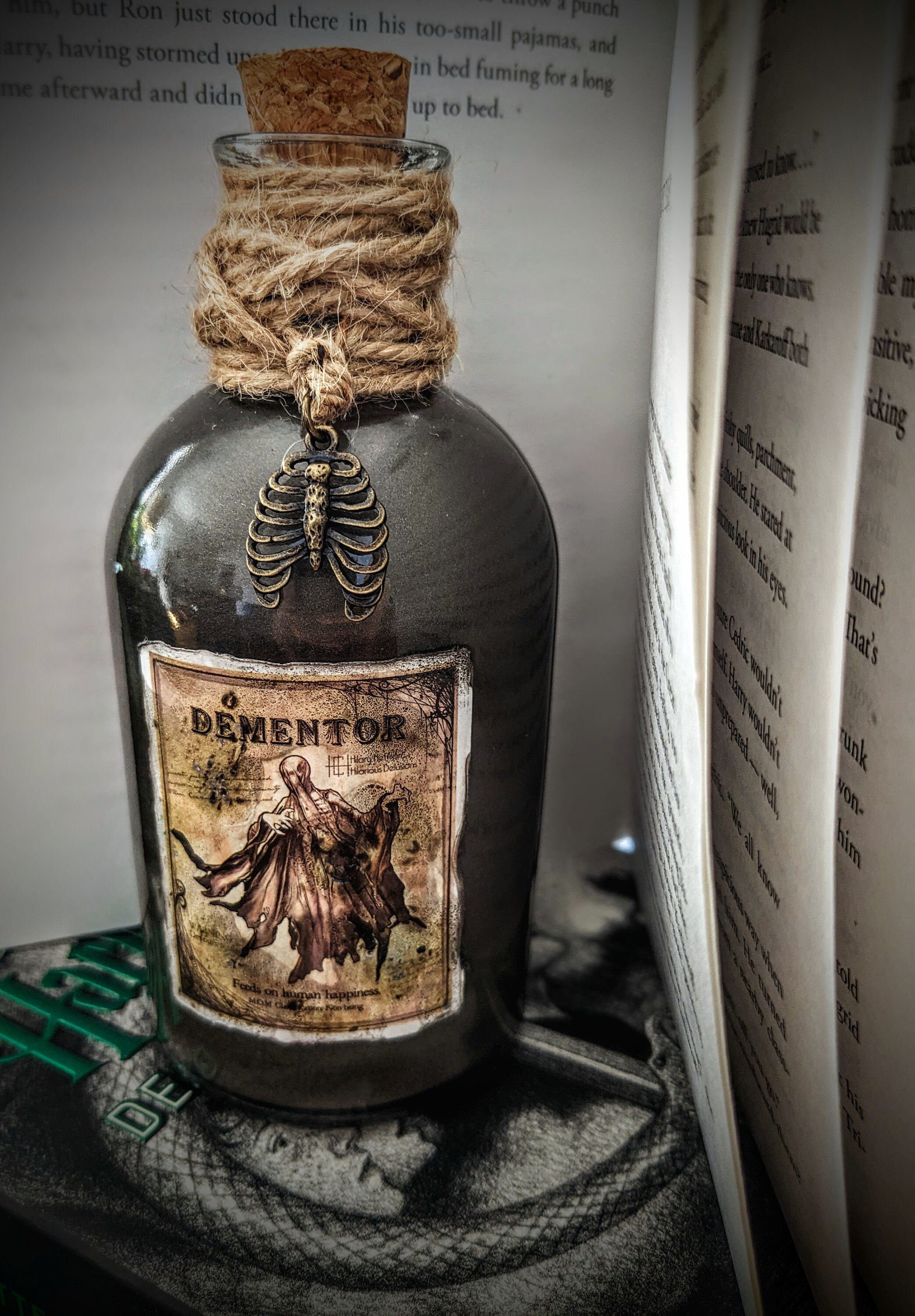 Dementor Potion - Halloween - Potions - Harry Potter Potions - Fan Memorabilia - Etsy