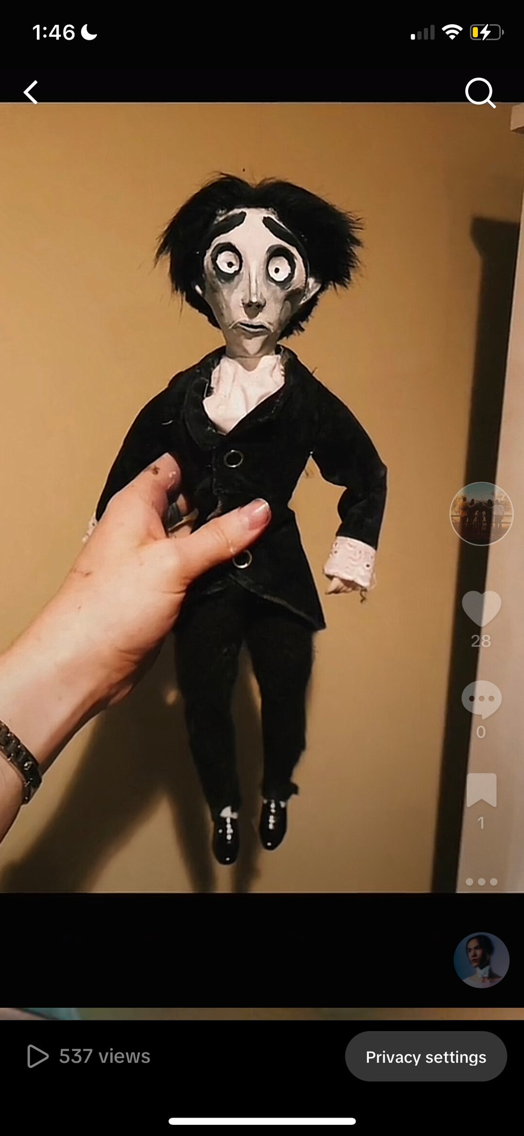 Victor Corpse Bride Doll - Etsy