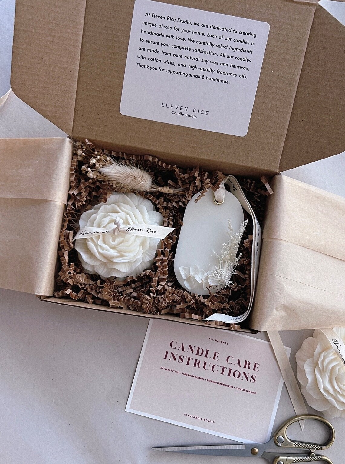Candle Gift Box - Gift for Teacher - Home Decor - Gift for Her - House ...