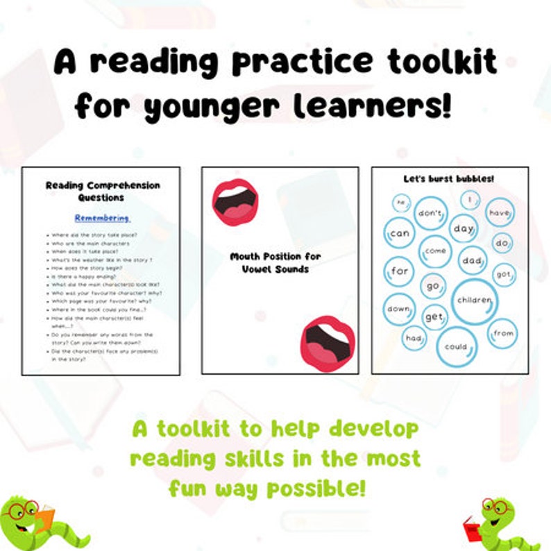 Reading Practice Toolkit | English Learning | Reading Practice ...