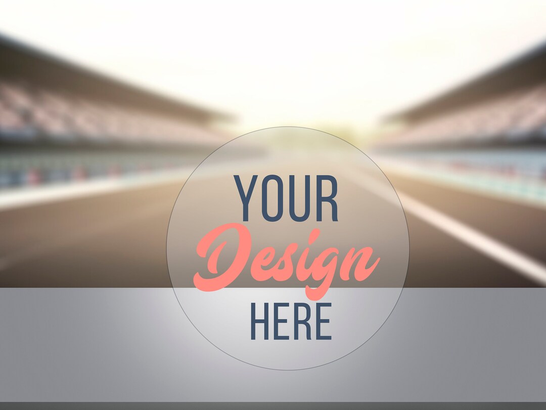 Car Race Track Background Mockup, Table Mockups for Product, Car ...