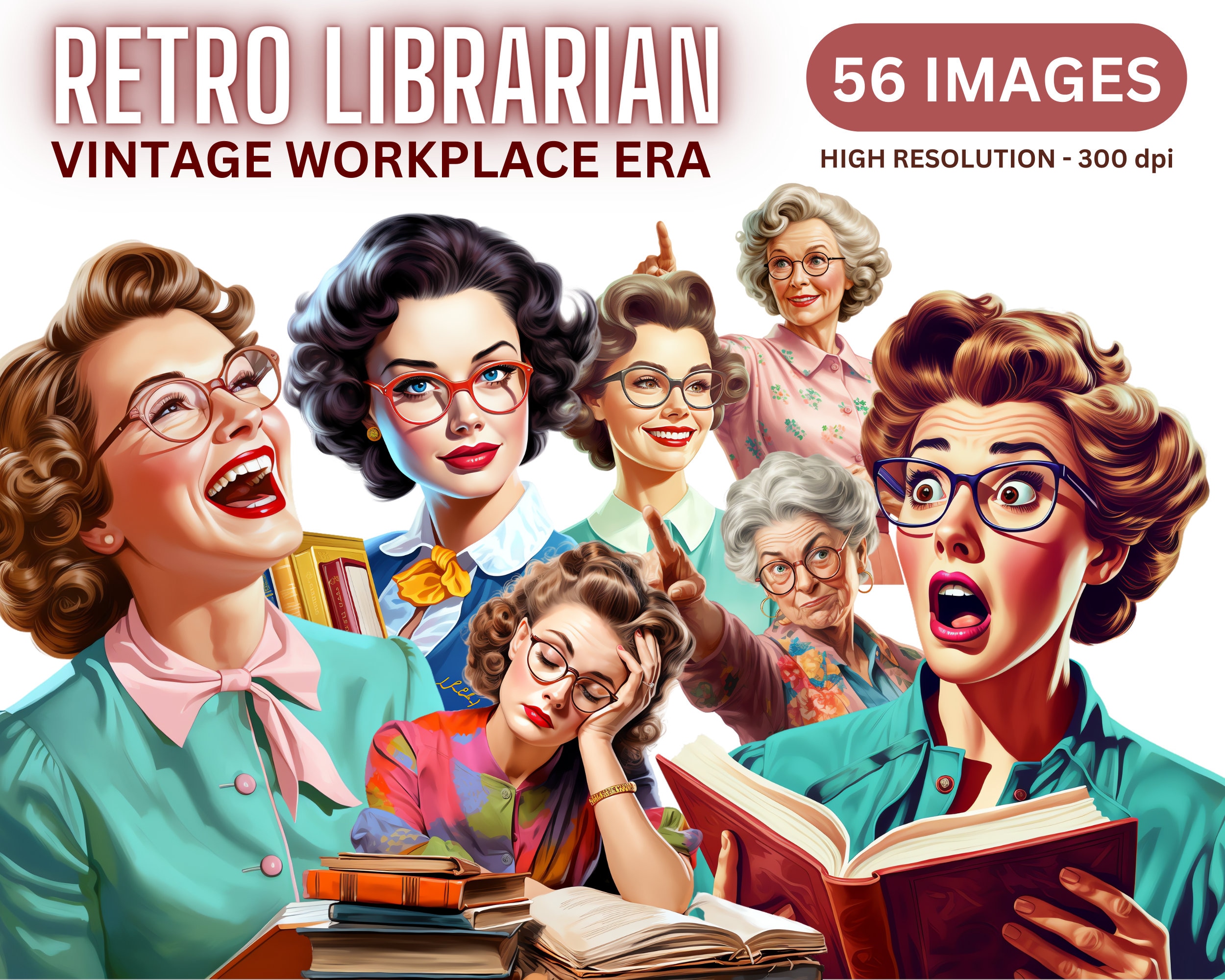 Librarian Clipart
